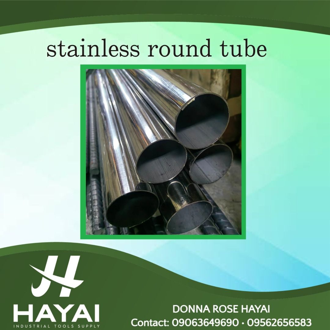 stainless round tube, Commercial & Industrial, Construction Tools ...