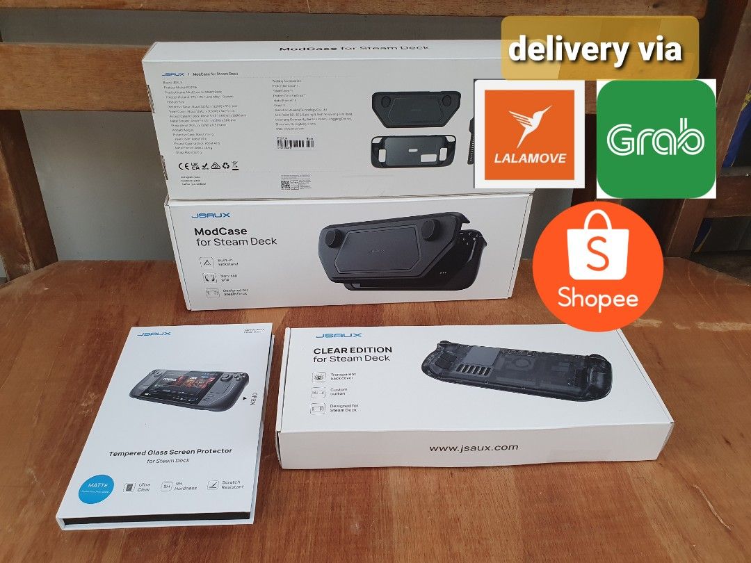 Steamdeck Accessories by JSAUX, Video Gaming, Gaming Accessories, Cases ...