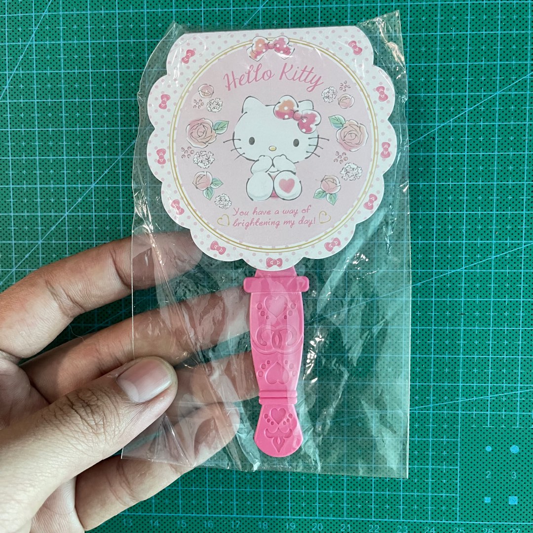 Sticky Notes Hello Kitty Hand Fan ORIGINAL SANRIO 100% - NEW, Buku ...