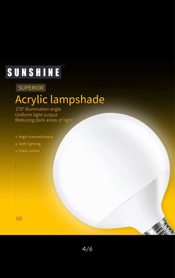 Sunshine LED Light Bulb E27 15W/9W LED Magnetic Module 12W, Furniture ...