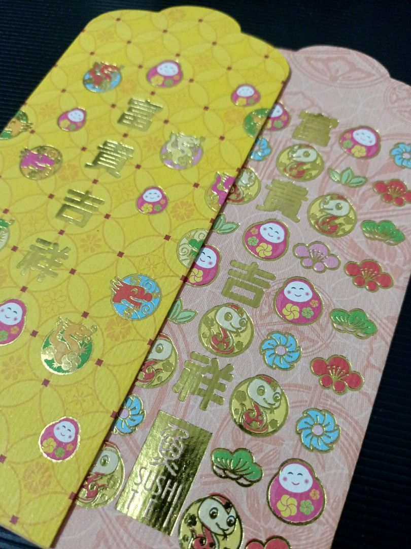SUSHI TEI Zodiac Red packet, Hobbies & Toys, Stationery & Craft, Art ...
