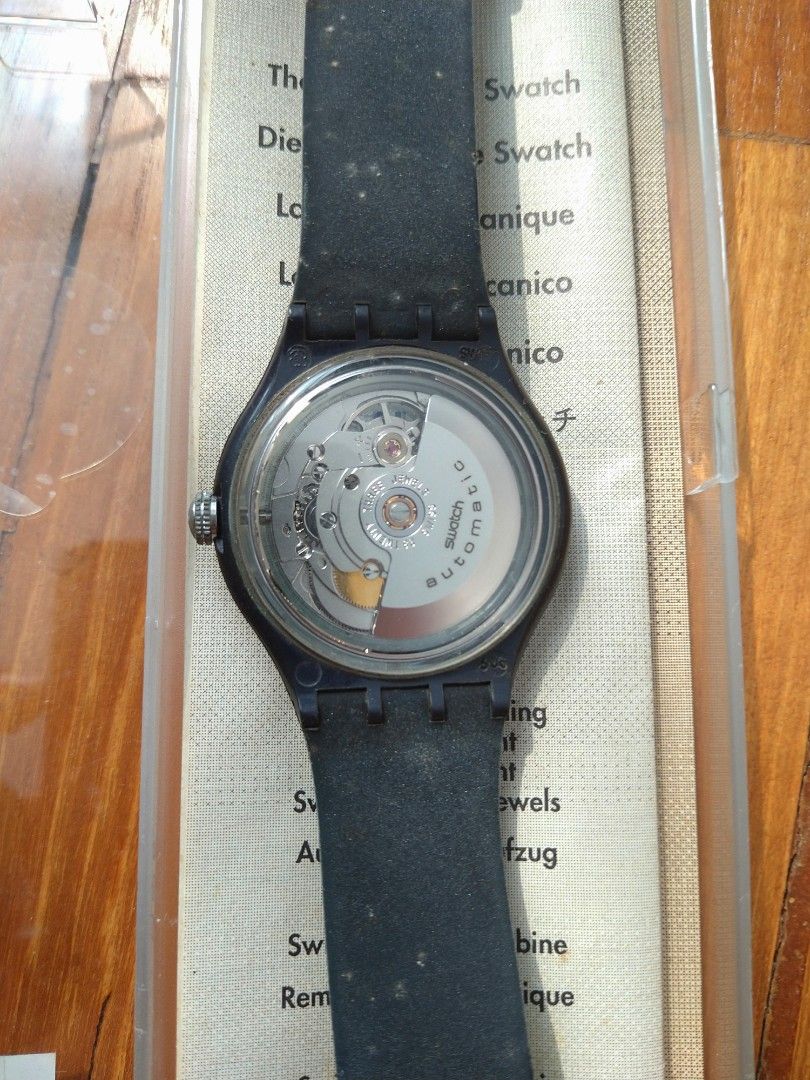 Swatch Automatic Watch, Luxury, Watches on Carousell