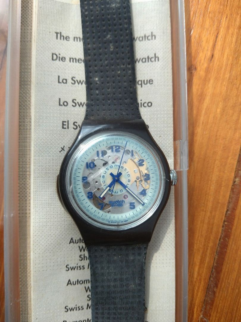Swatch Automatic Watch, Luxury, Watches on Carousell