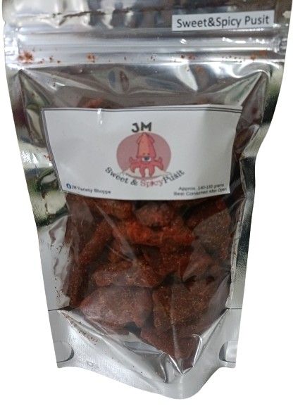 Sweet & Spicy Pusit, Food & Drinks, Packaged & Instant Food on Carousell