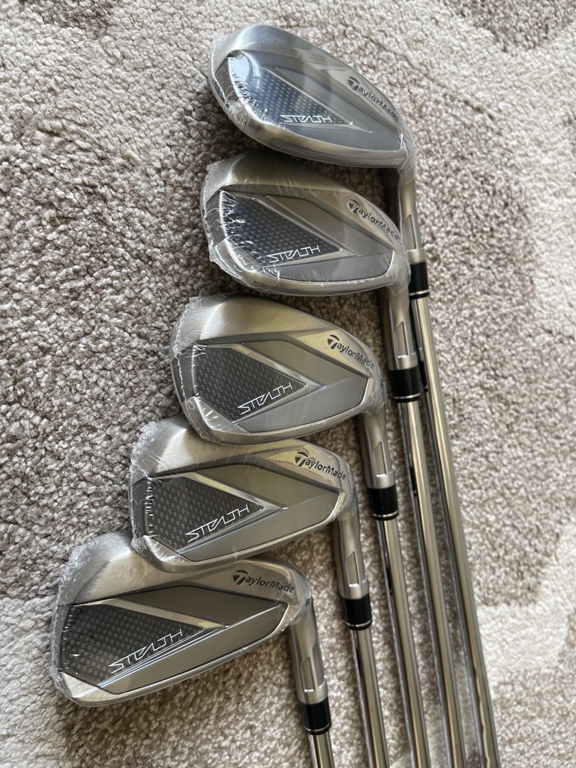 Taylormade Stealth irons 6-PW R flex, Sports Equipment, Sports & Games ...