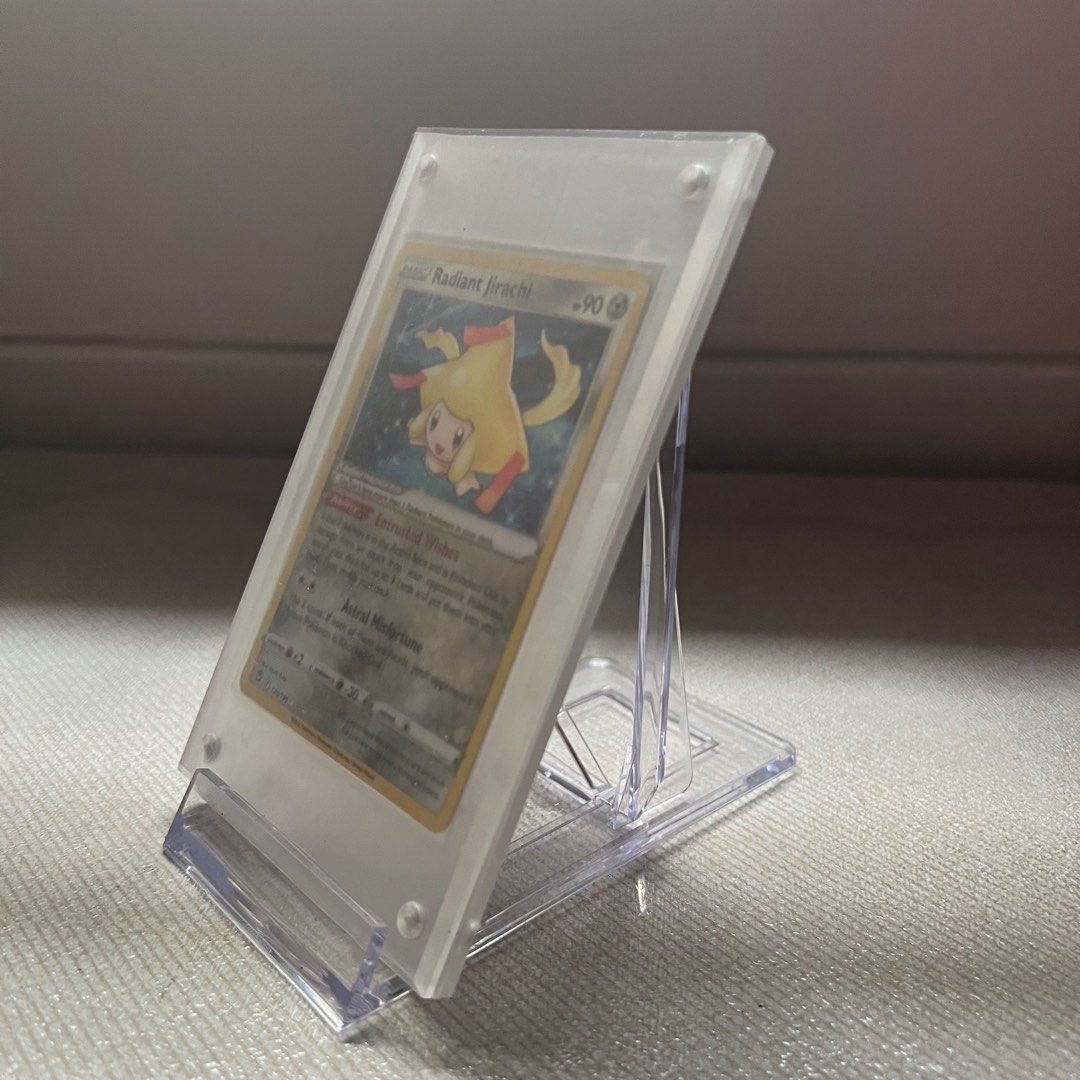 TCG 1-Card Clear Acrylic Display with stand, Hobbies & Toys, Toys ...