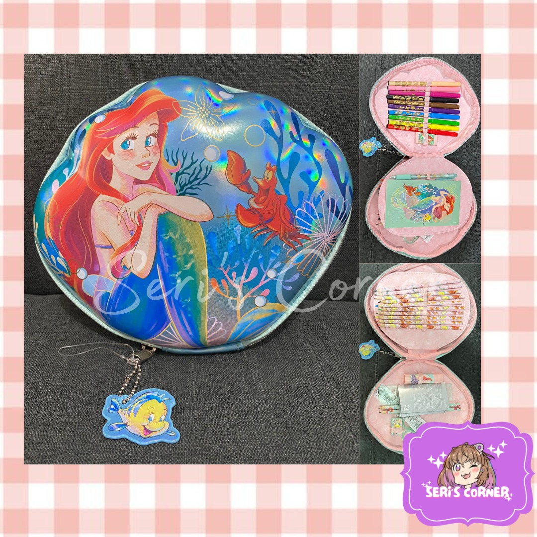 Disney Zip Stationery Kit - The Little Mermaid, Hobbies & Toys ...