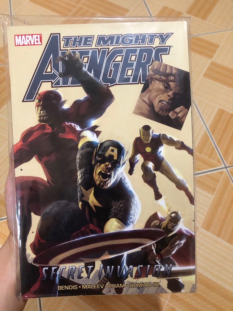 THE MIGHTY AVENGERS SECRET INVASION PAPERBAKC on Carousell