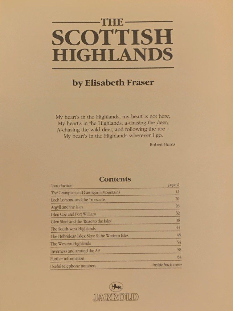 The Scottish Highlands, Hobbies & Toys, Books & Magazines, Travel ...
