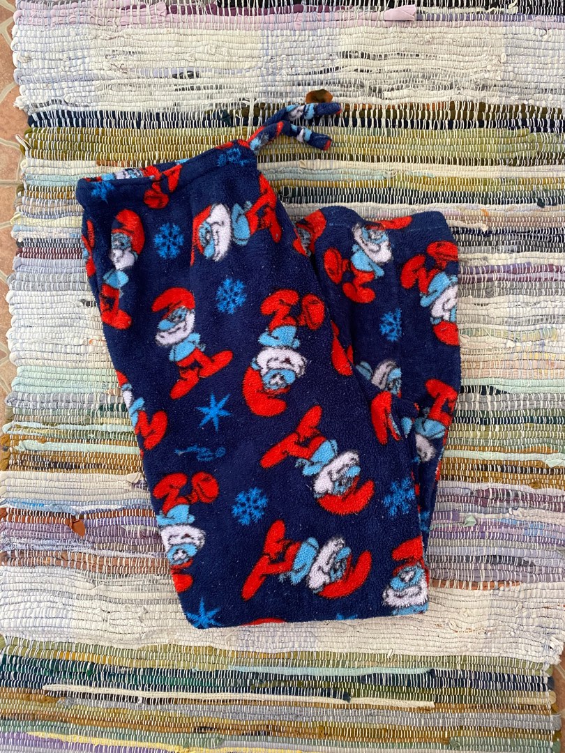The Smurfs AOP Pajama Sleepwear on Carousell