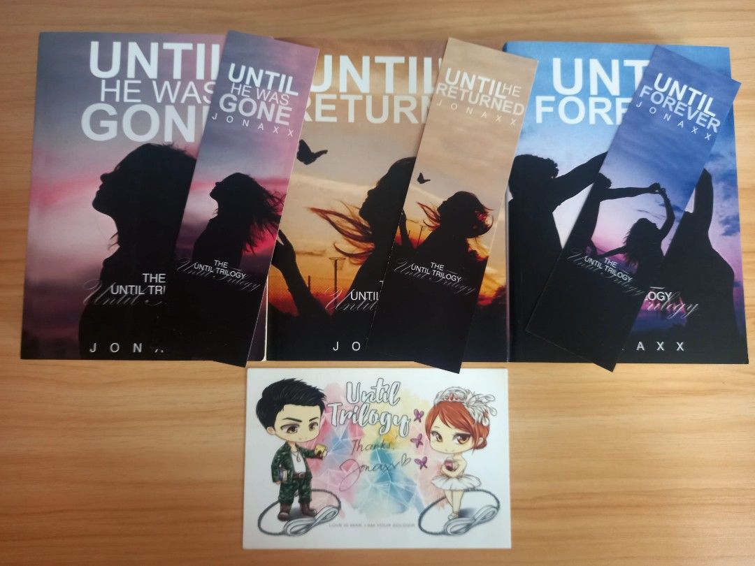 The Until Trilogy by Jonaxx (2016 first batch), Hobbies & Toys, Books ...