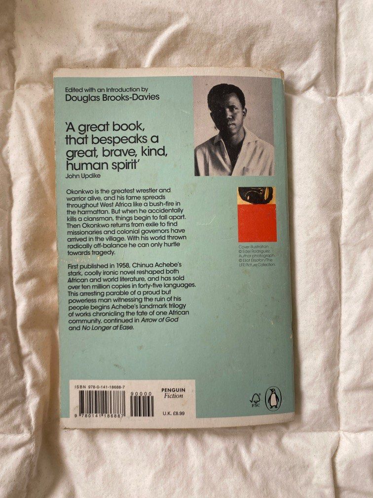 Things Fall Apart - Chinua Achebe, Hobbies & Toys, Books & Magazines ...