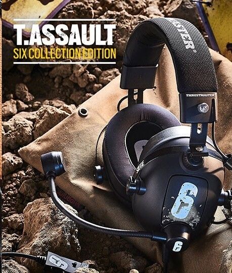 Gaming Headset Thrustmaster T.Assault Rainbow Six Collection Edition ...