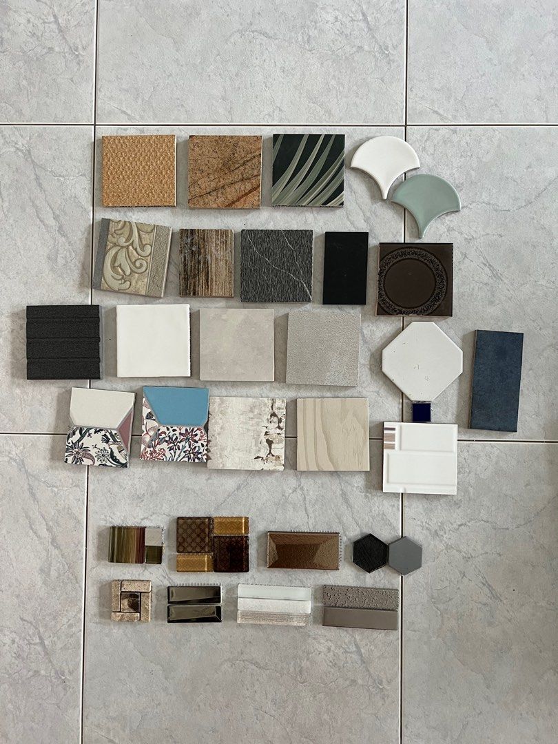 Tiles sample, Furniture & Home Living, Home Decor, Other Home Decor on ...