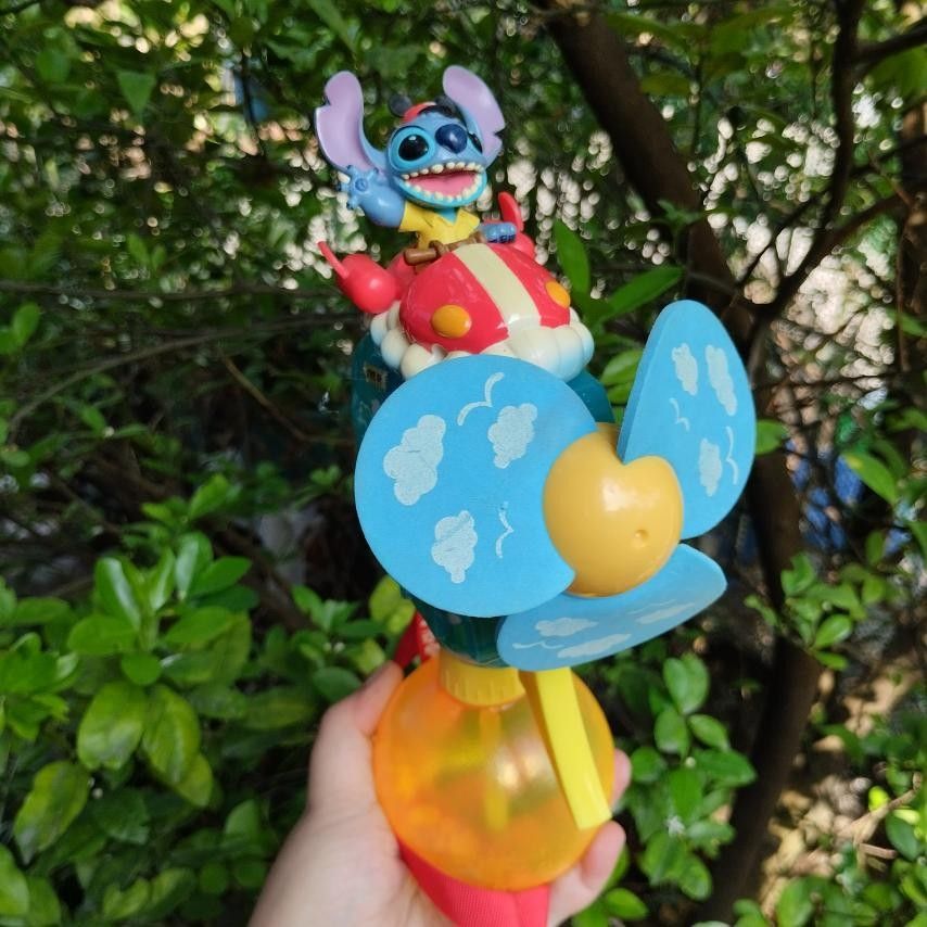 Tokyo Disney Resort Stitch Misting Spray Water Bottle with Fan, Hobbies ...