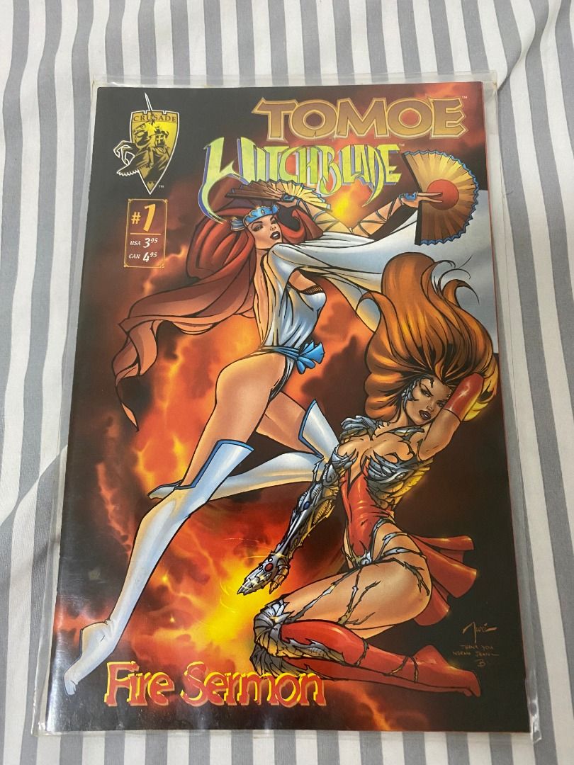 TOMOE / WITCHBLADE: FIRE SEMON #1 (CRUSADE COMICS), Hobbies & Toys, Books & Magazines, Comics ...
