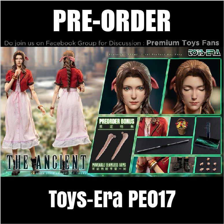 Toys era 1/6 scale : The Ancient ( Aerith from ff7 remake ), Hobbies ...