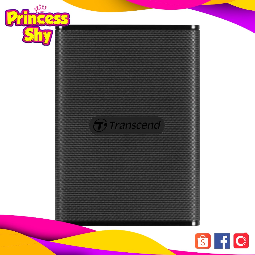 Transcend ESD270C 500GB USB 3.1 Gen 2 Type C Portable SSD External ...