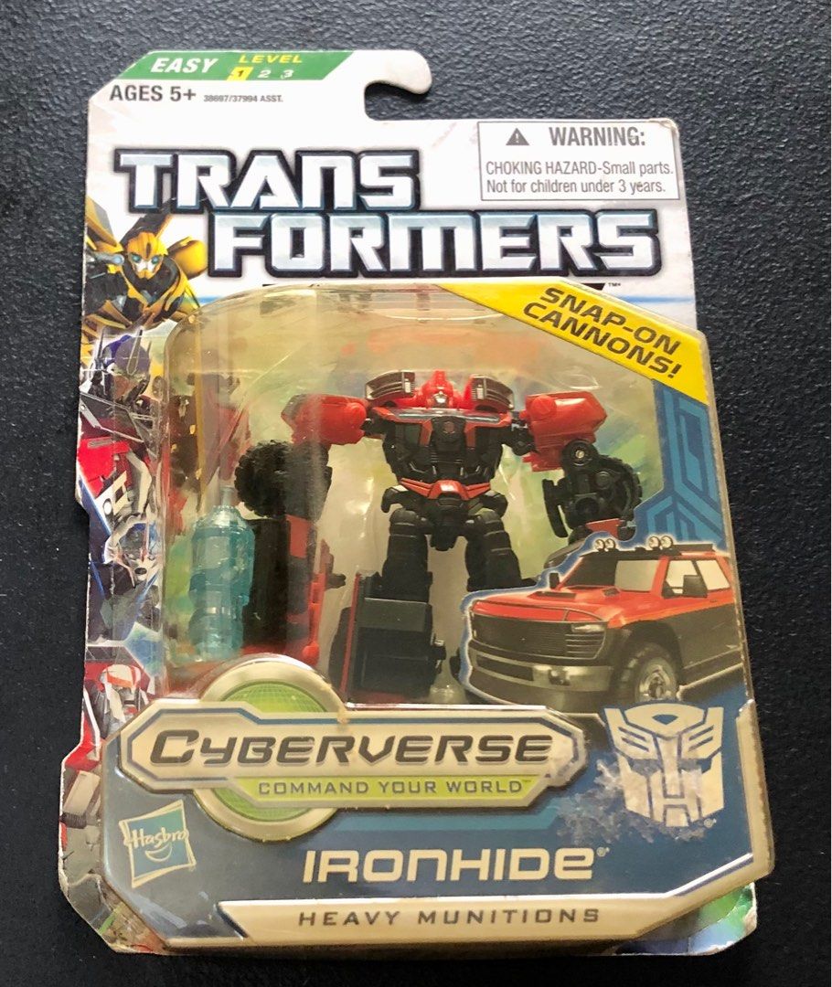 Transformers Prime Cyberverse Ironhide Commander Class, Hobbies & Toys, Toys & Games on Carousell