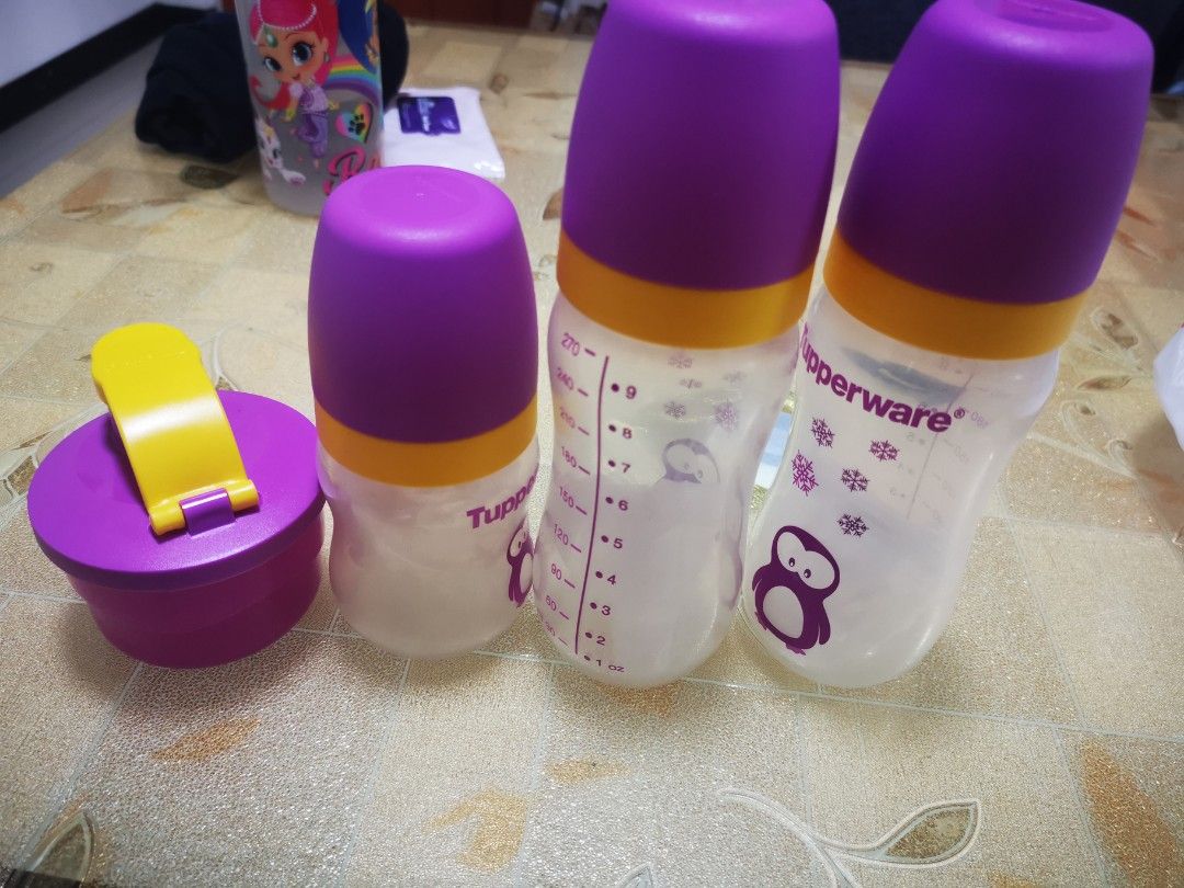 Tupperware milk bottles, Babies & Kids, Nursing & Feeding ...