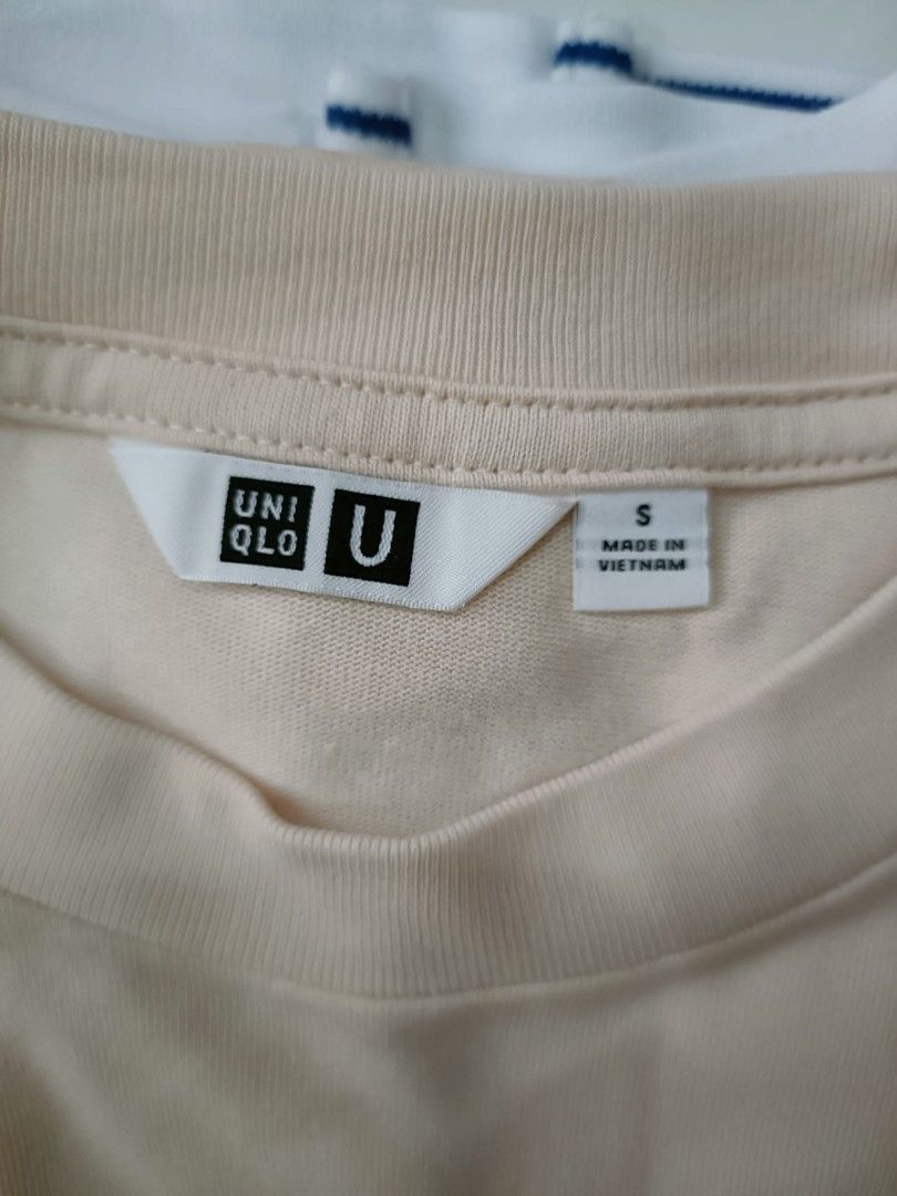 Uniqlo oversized t-shirt beige, Men's Fashion, Tops & Sets, Tshirts ...