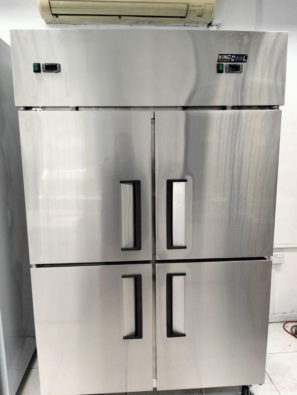 Upright 4 Door Freezer and Chiller, TV & Home Appliances, Kitchen ...