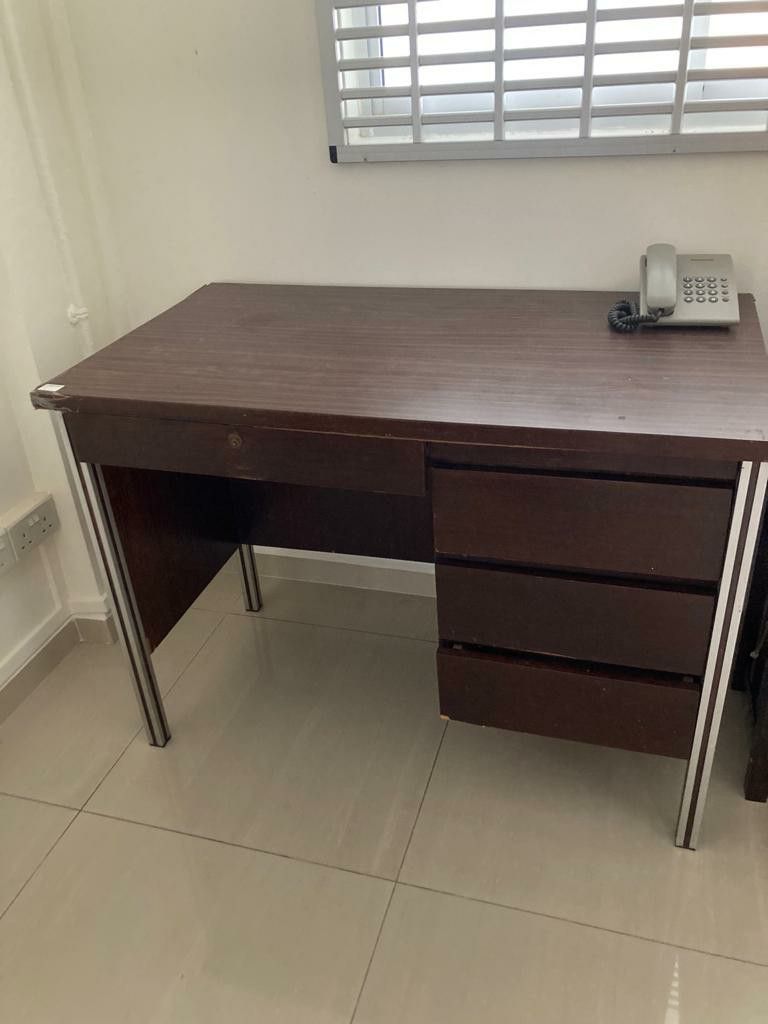 Used study table, Furniture & Home Living, Furniture, Tables & Sets on ...