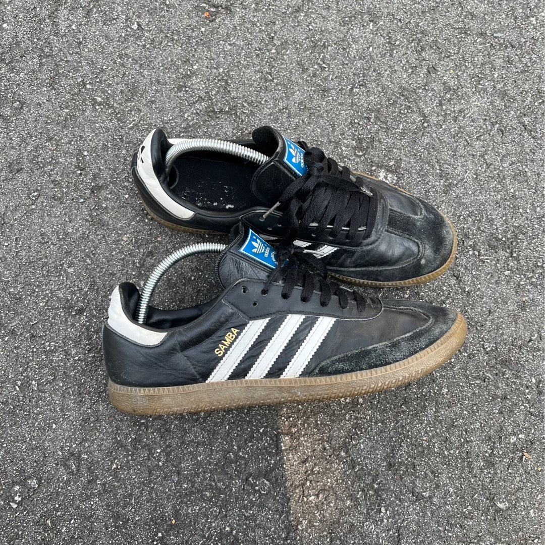 Vintage Adidas Samba OG Black, Men's Fashion, Footwear, Sneakers on ...