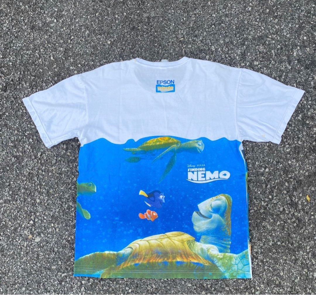 Vintage Finding Nemo X Epson T Shirt, Men's Fashion, Tops & Sets ...