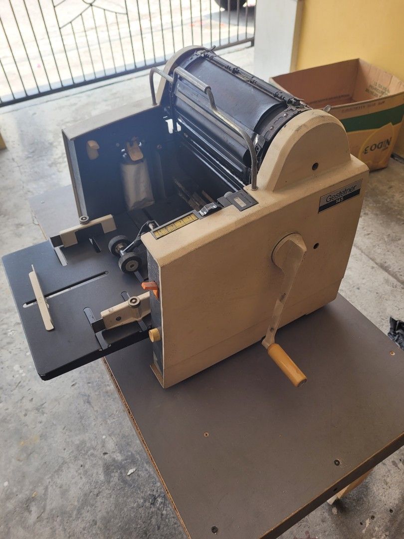 Vintage Gestetner 145 Duplicator, Computers & Tech, Printers, Scanners ...