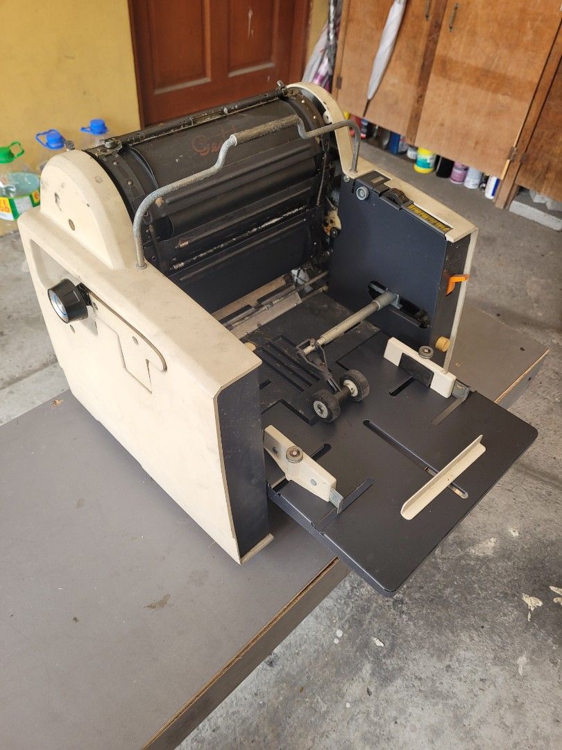 Vintage Gestetner 145 Duplicator, Computers & Tech, Printers, Scanners ...