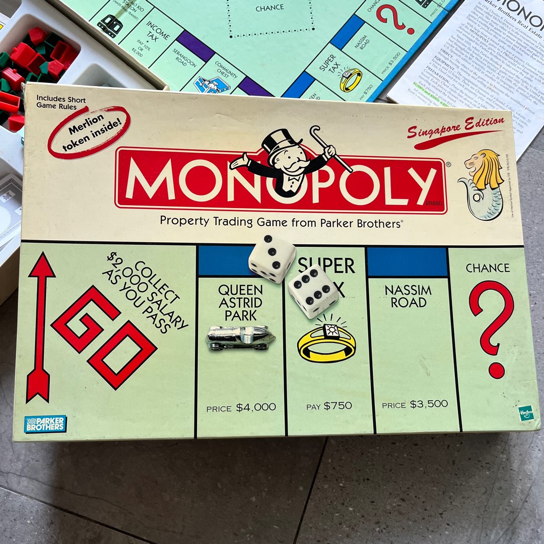 Vintage monopoly set, Hobbies & Toys, Toys & Games on Carousell