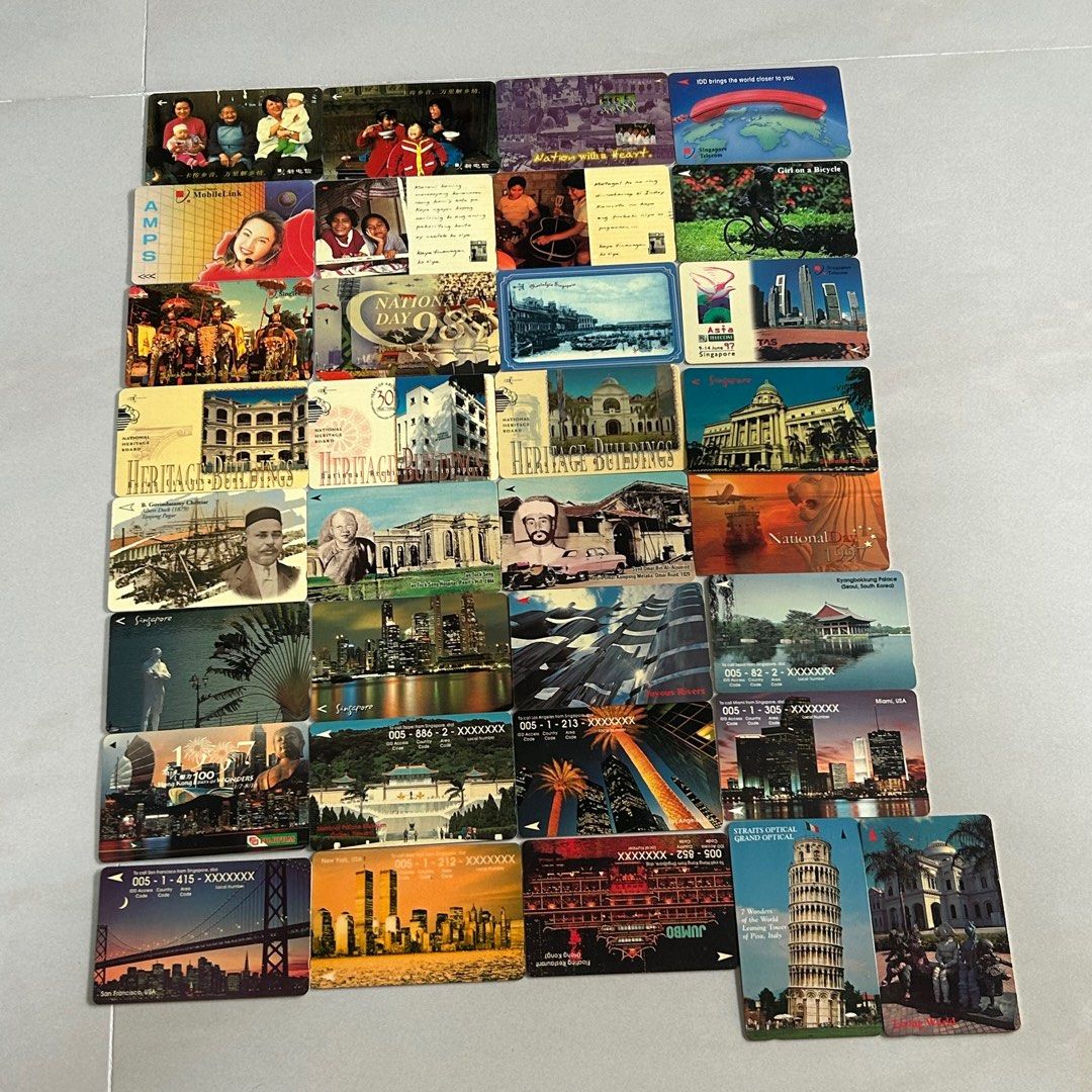 vintage phone card collectible 5, Hobbies & Toys, Memorabilia ...