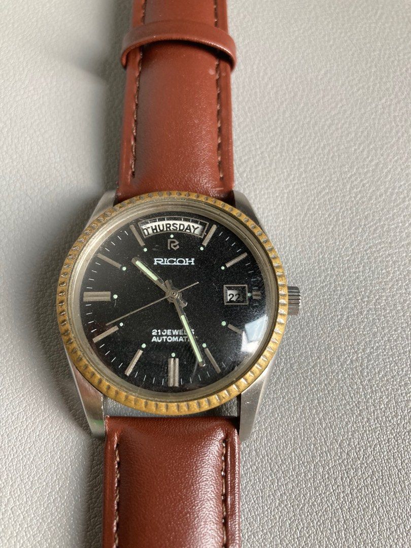 Vintage Ricoh Watch, Luxury, Watches on Carousell