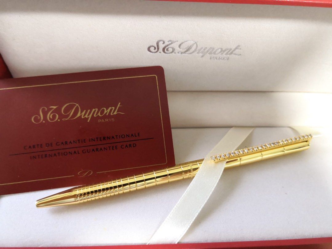 Vintage St Dupont Diamond Pen, Hobbies & Toys, Memorabilia & Collectibles, Vintage Collectibles ...