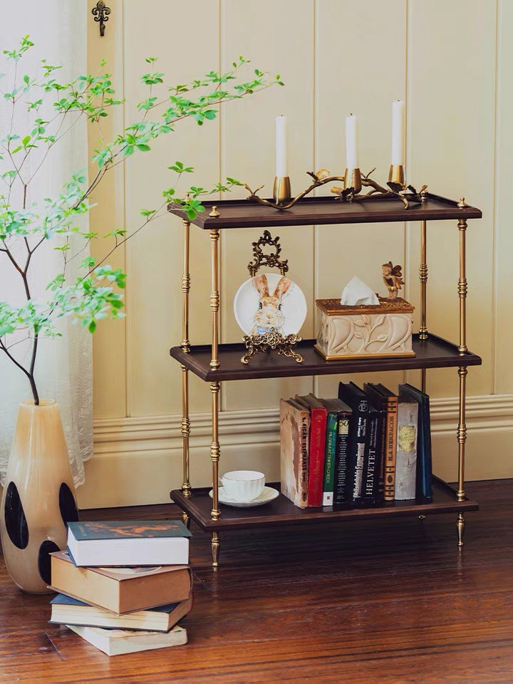 Vintage wooden display rack/ bar trolley, Furniture & Home Living ...