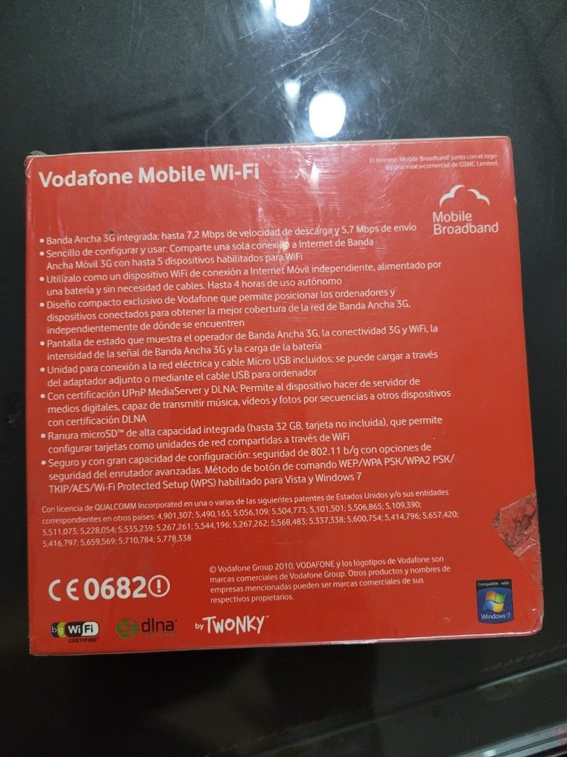 Vodafone R201 WiFi Router, Computers & Tech, Parts & Accessories, Other ...