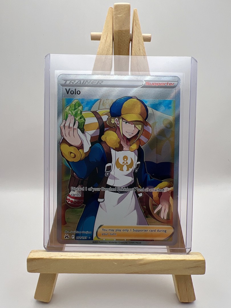 Volo (Full Art) Pokemon Crown Zenith 151/159, Hobbies & Toys, Toys ...