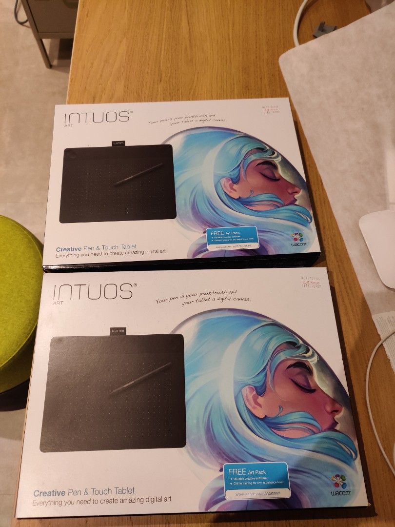Wacom Intuos Art creative pen and touch tablet (M), Hobbies & Toys ...