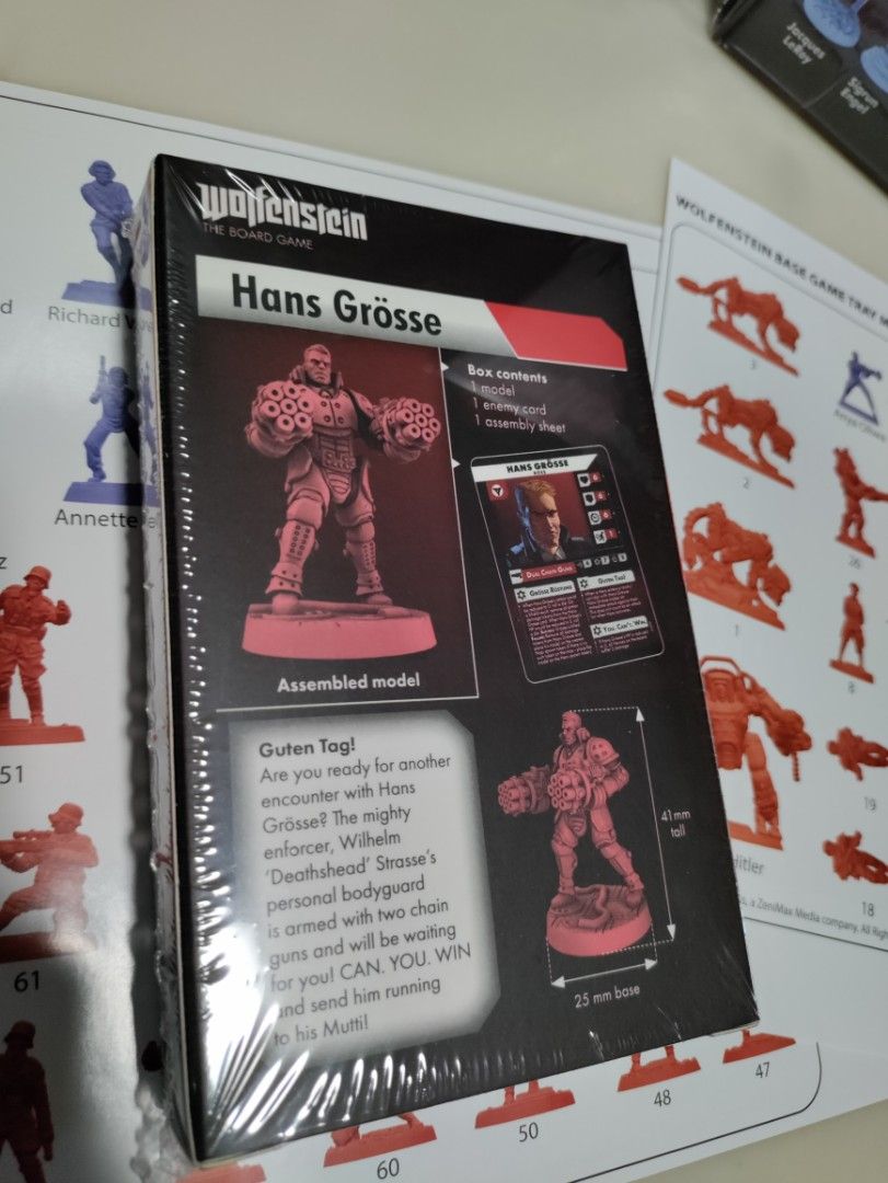 Wolfenstein : the board game by Archon Studios, Hobbies & Toys, Toys ...