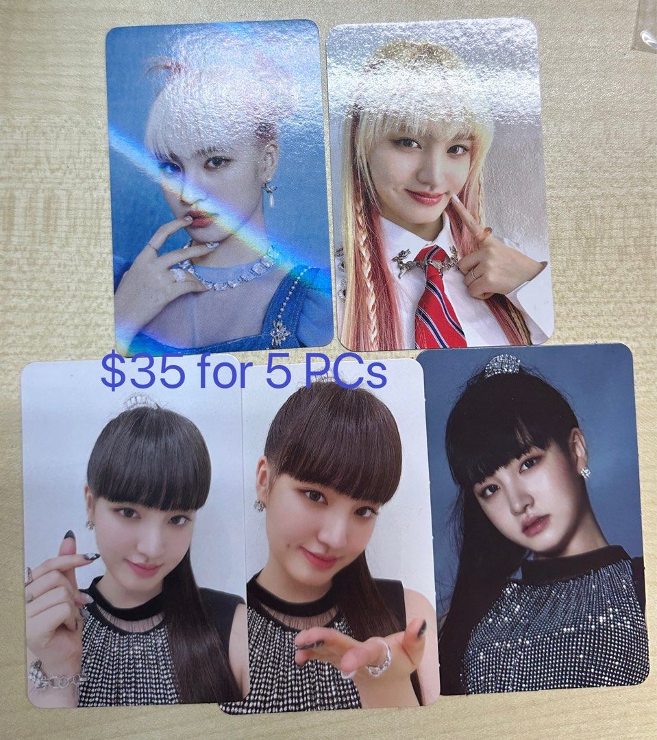 WTS Ive Rei Gaeul Liz Yujin photocards, Hobbies & Toys, Memorabilia & Collectibles, K-Wave on ...