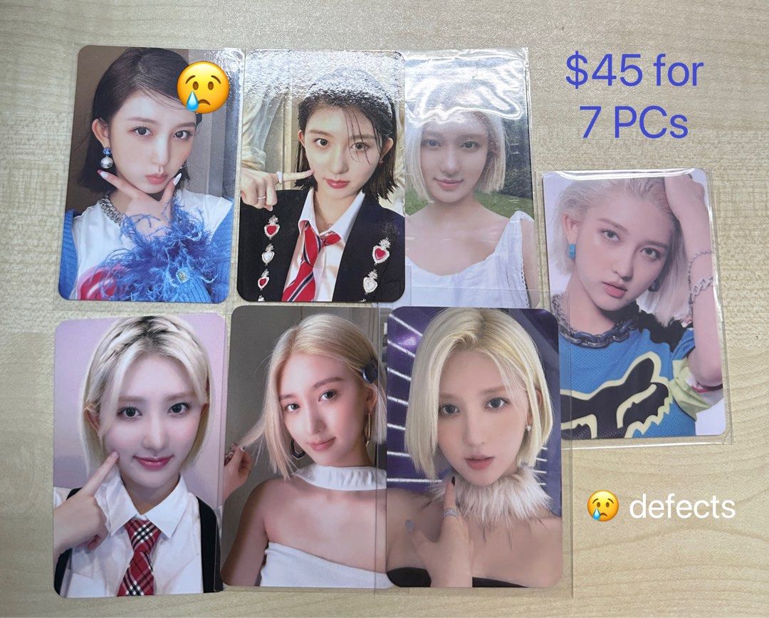 WTS Ive Rei Gaeul Liz Yujin photocards, Hobbies & Toys, Memorabilia & Collectibles, K-Wave on ...