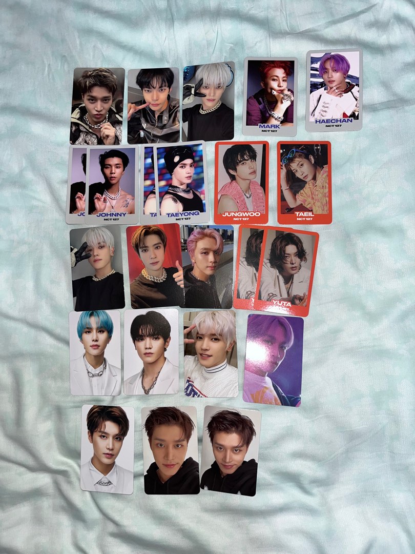WTT NCT 127 2 baddies random trading card pack C D ver neocity the ...