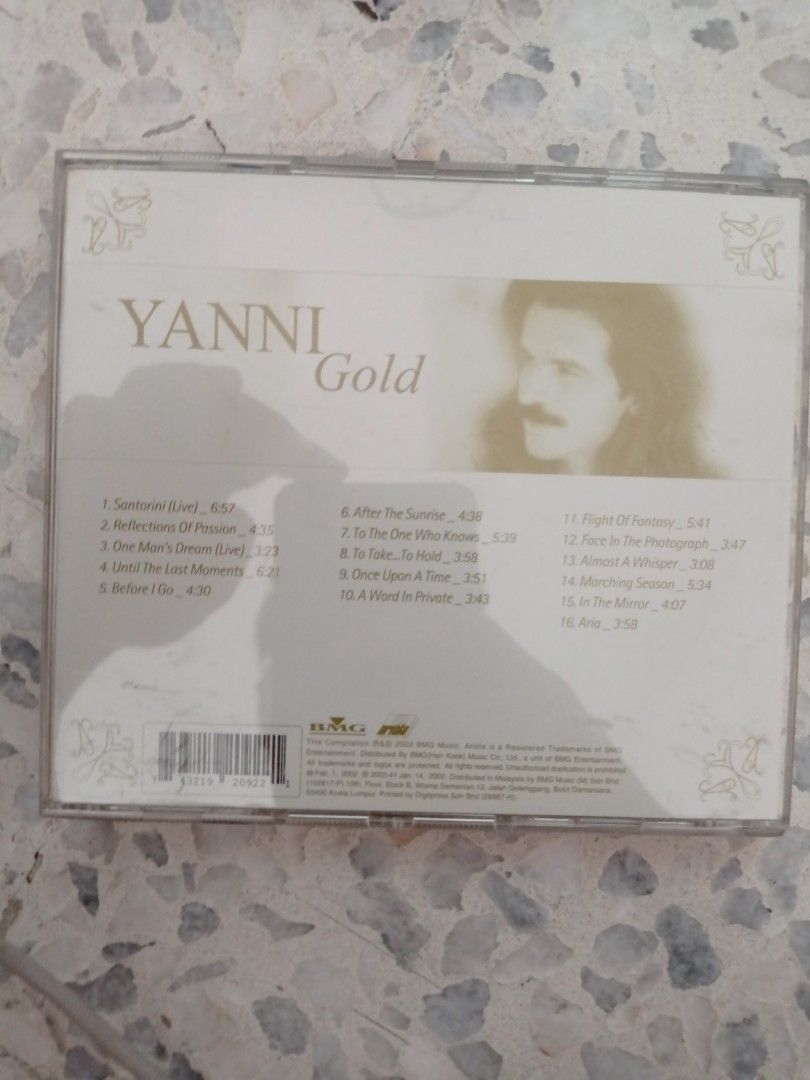 Yanni, Hobbies & Toys, Music & Media, CDs & DVDs on Carousell