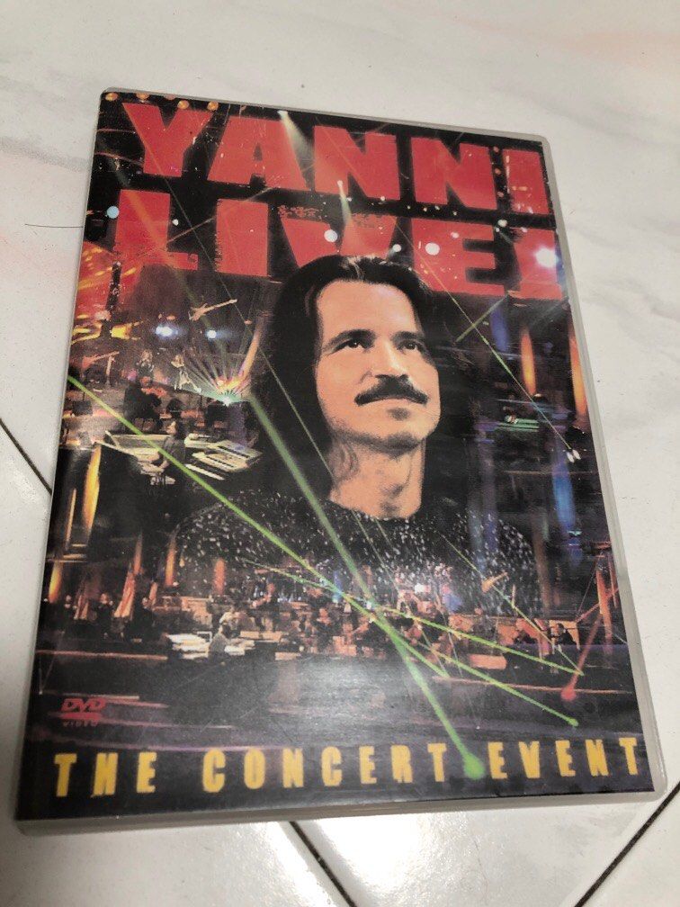 yanni concert DVD, Hobbies & Toys, Music & Media, CDs & DVDs on Carousell