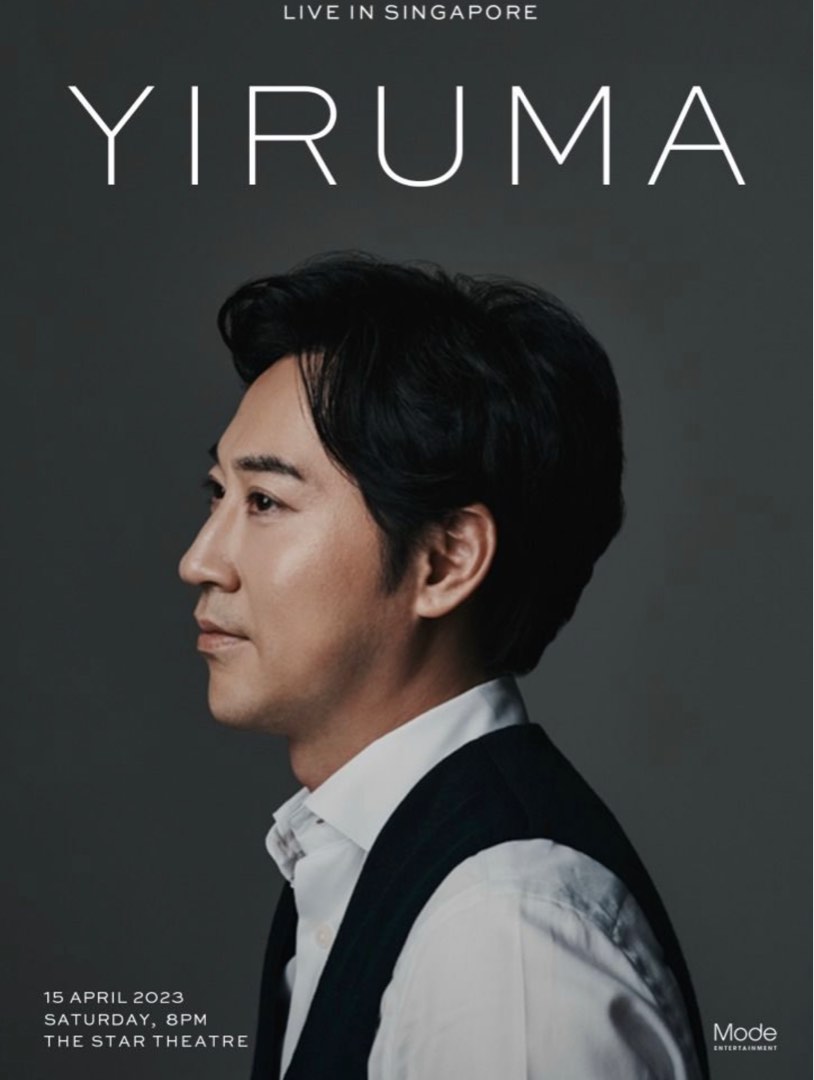 Yiruma live concert, Tickets & Vouchers, Event Tickets on Carousell