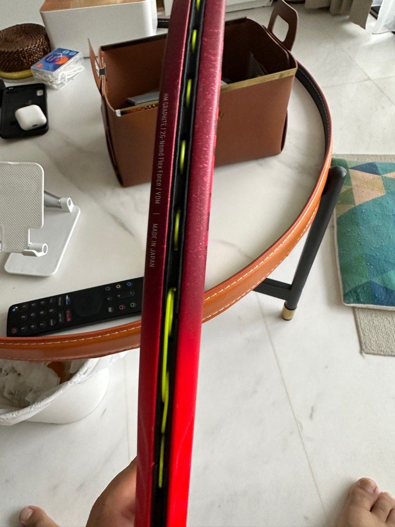 Yonex Vcore 98 2021 version 305g Tennis Racket, Sports Equipment ...