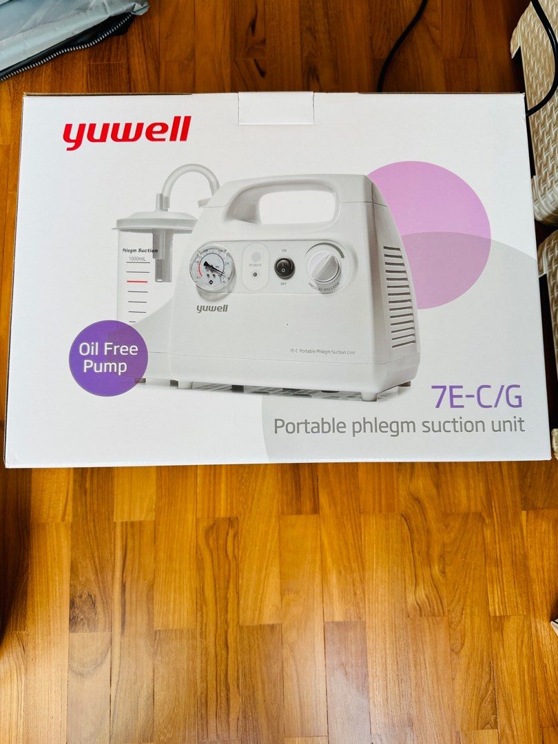 Yuwell Suction Machine - Like new, Health & Nutrition, Assistive ...