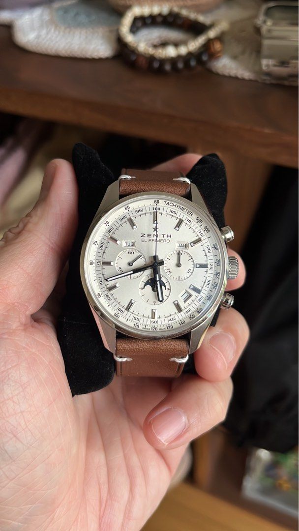 Zenith 410 full set, Luxury, Watches on Carousell