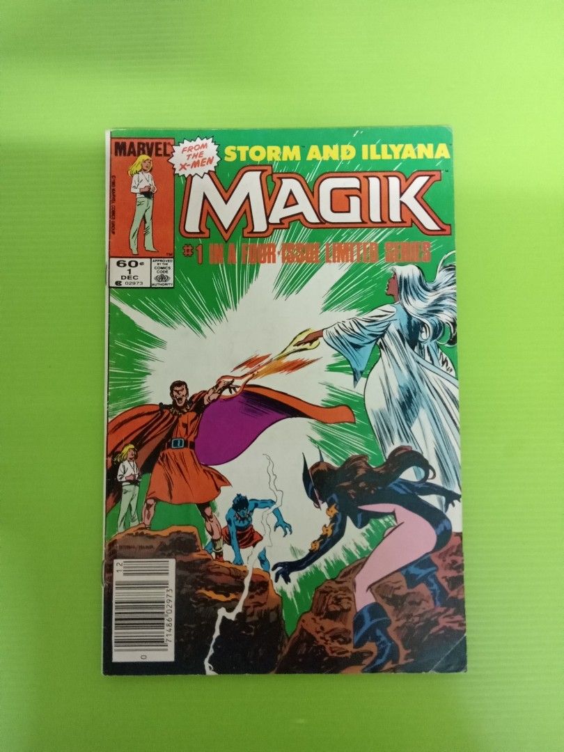 1st app IlIyana Rasputin as Magik ! Magik #1 ( John Buscema - Cover Art ...
